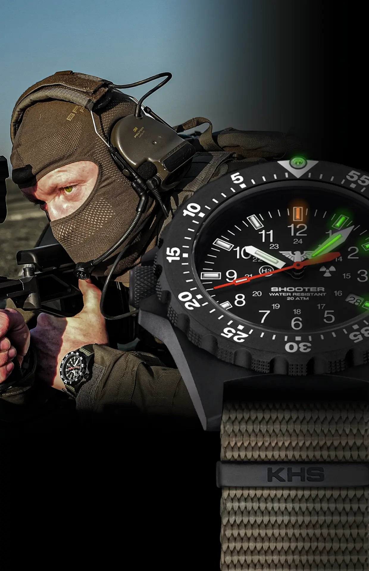 KHS H3 tactical and military watches