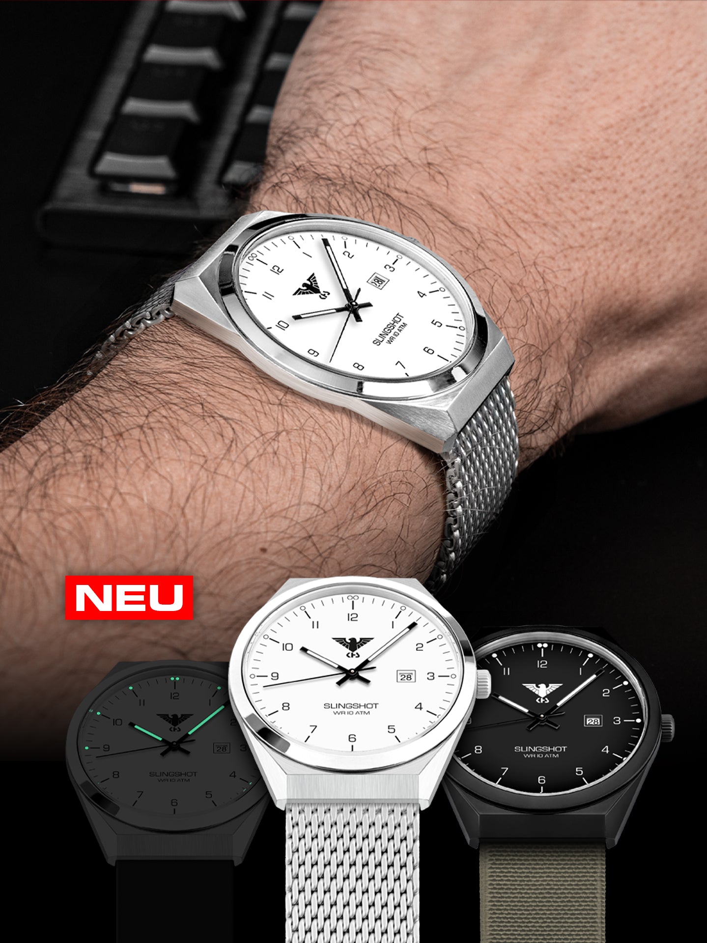 KHS H3 tactical and military watches